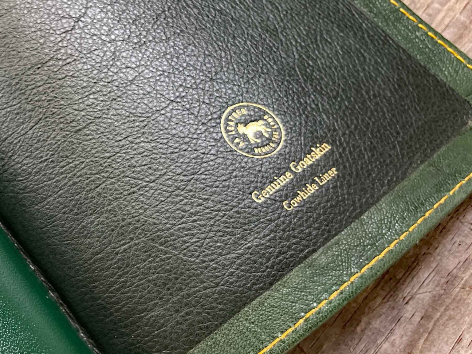 NKJV Green Sokoto Goatskin Classic Reference Bible - AA Leather