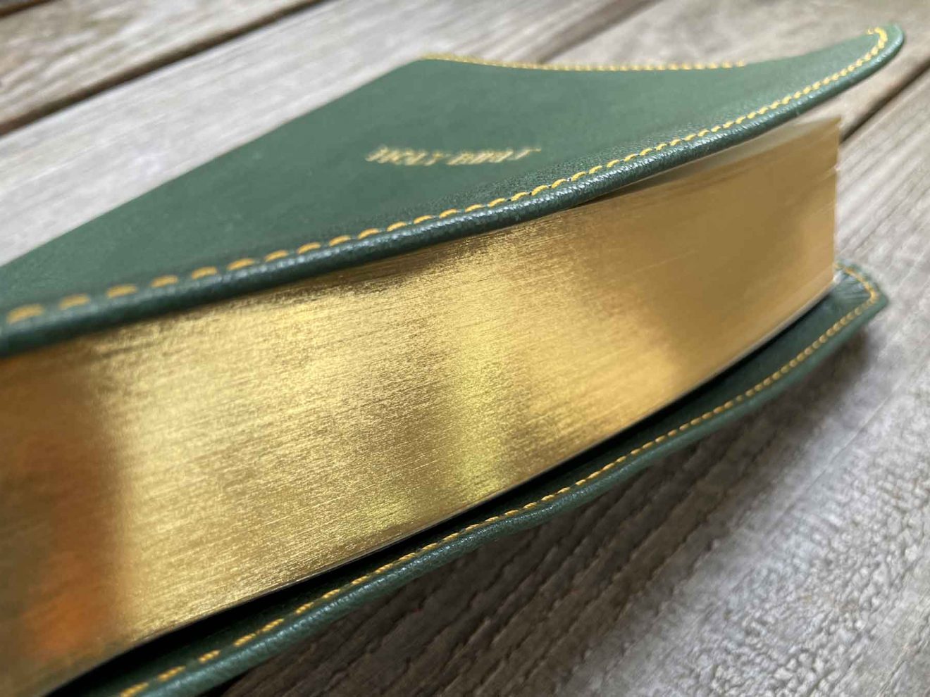 NKJV Green Sokoto Goatskin Classic Reference Bible - AA Leather